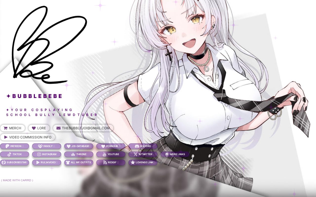 BubbleBebe Cardd